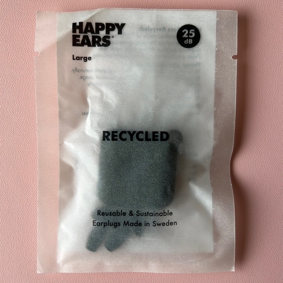 Happy Ears | Other | New Happy Ears Recycled Earplugs Large | Poshmark